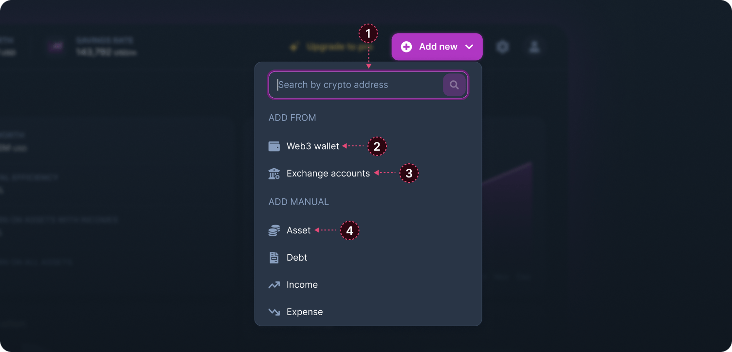 Add Assets - iYield Knowledge Base
