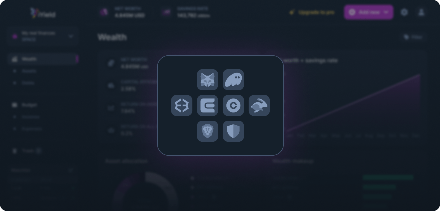 Web3 Browser Wallet Support - iYield Knowledge Base